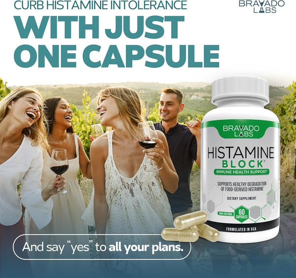 Premium Histamine Block Supplement - Bravado Labs
